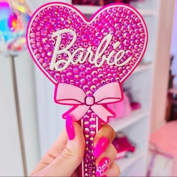 Barbie | Accessories | Barbie Bling Heart Hand Mirror | Poshmark